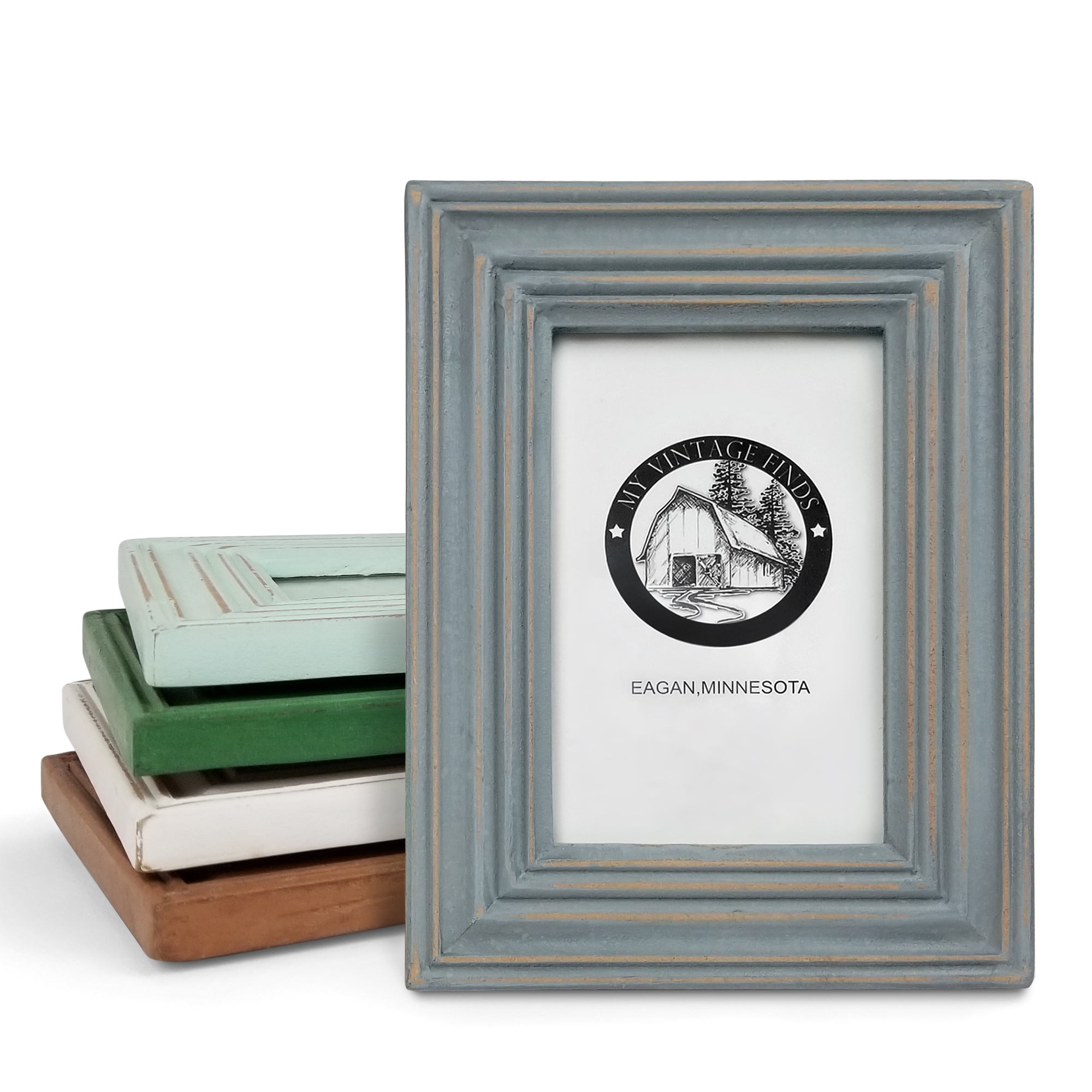 Farmhouse Picture Frames Grey Rustic Frames 5x7 Rustic Picture Frames ...