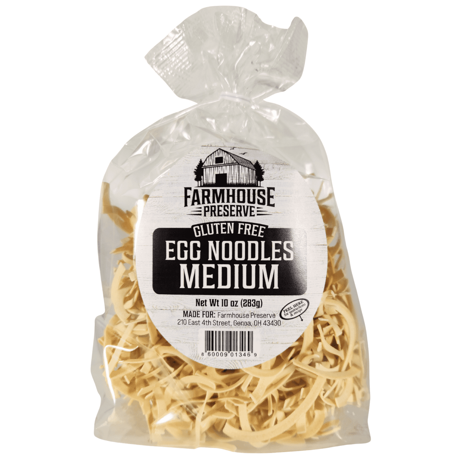 Farmhouse Preserve Gluten Free Medium Double Egg Yolk Noodles, 10 Oz ...
