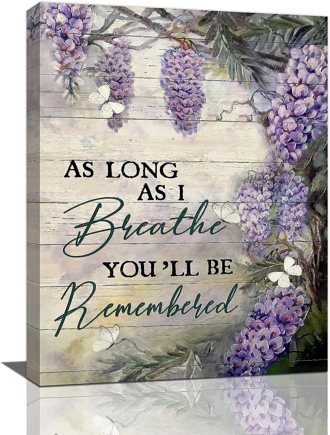 Farmhouse Purple Lavender Decor Wall Art Rustic Farm Country Flower ...