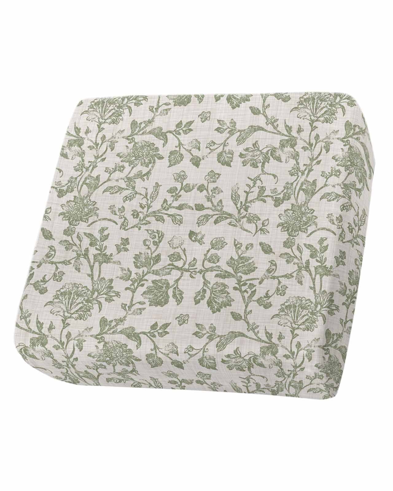 Farmhouse Sage Green Sofa Couch Cushion Covers Washable, Removable ...
