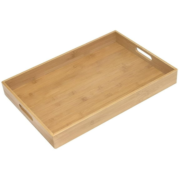 Farmhouse Serving Tray with Handles, Yghoky Farmhouse Serving Tray with ...