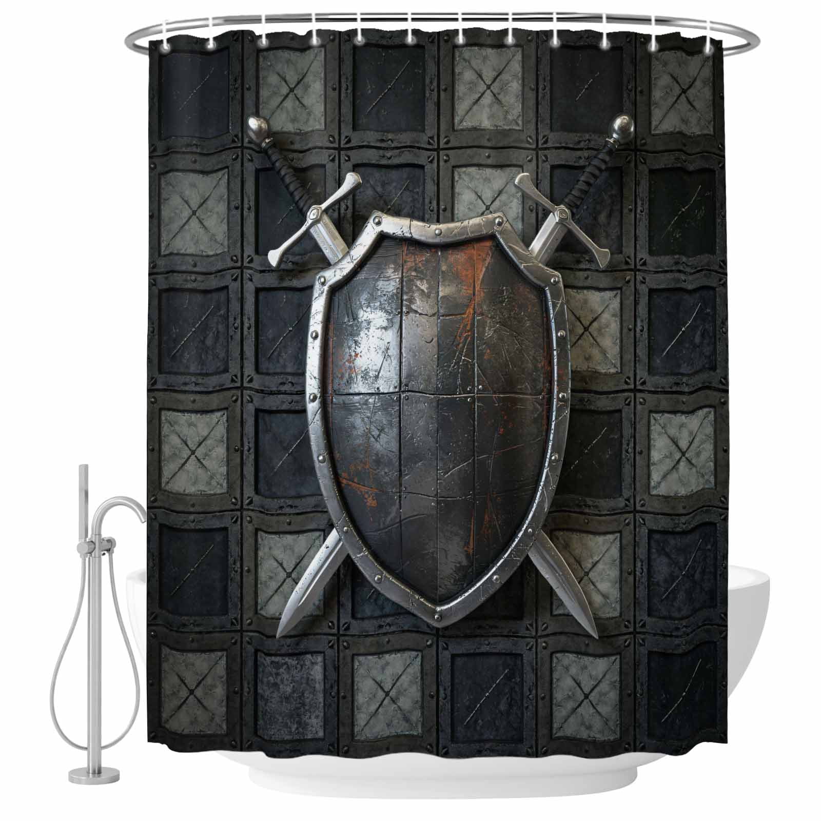 Farmhouse Shields Shower Curtain, Waterproof Shower Curtains for ...