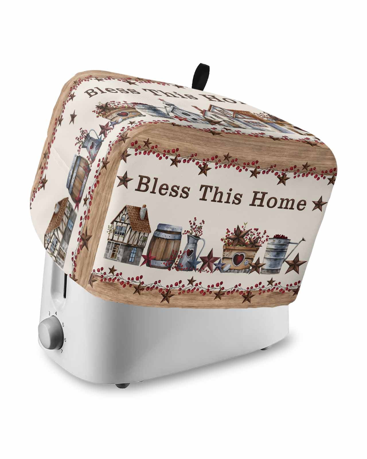 Farmhouse Small Toaster Cover 2 Slice, Kitchen Appliance Covers ...