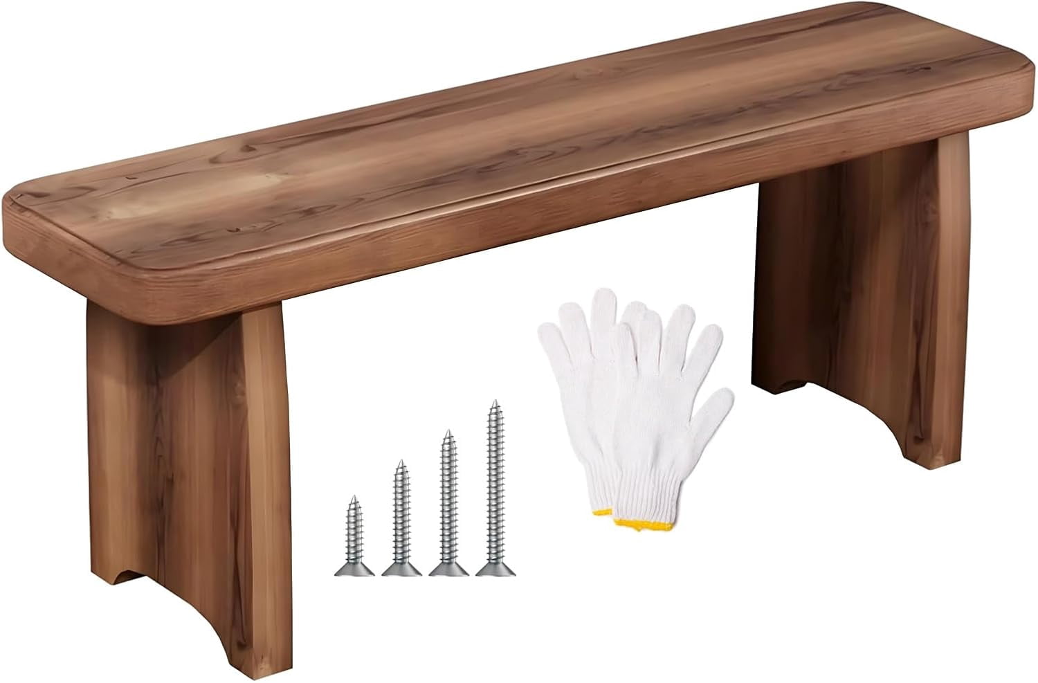 Farmhouse Solid Wood Benches Indoor, Garden Benches for Outdoors ...