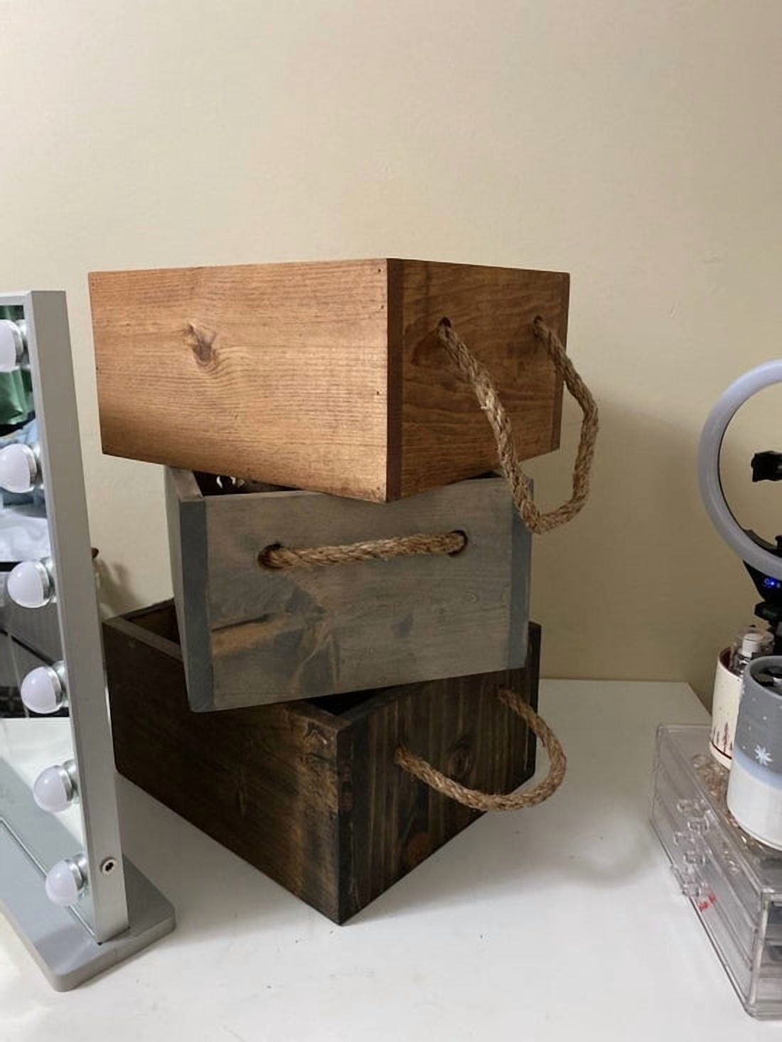 Farmhouse Storage Box Truffle - Walmart.com