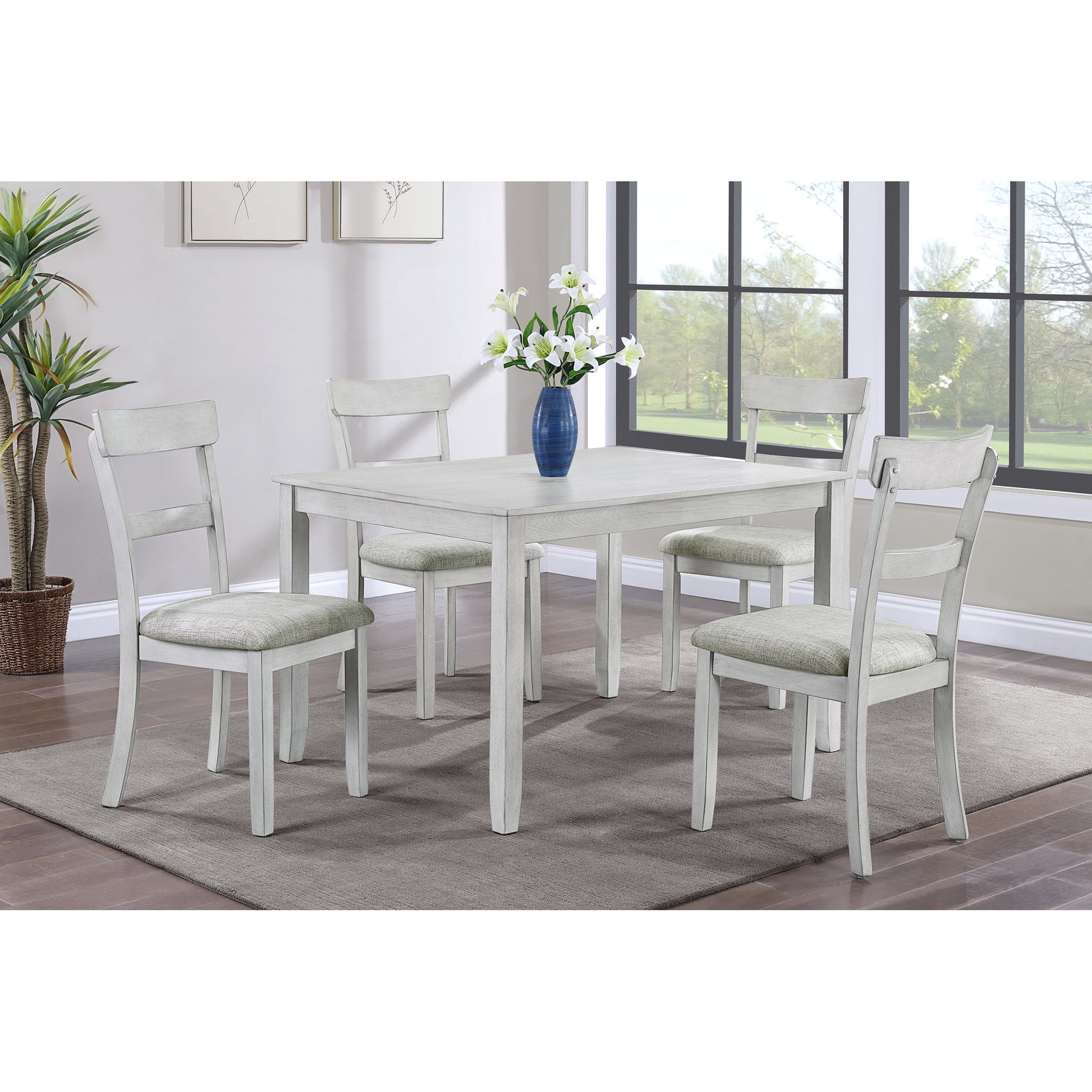 Farmhouse Style Dining Set | Designed for Family Dining in the Dining ...