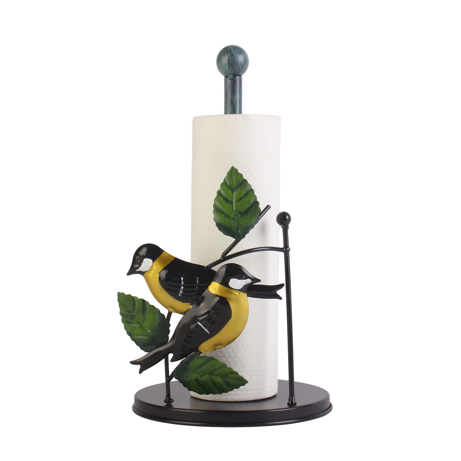 Farmhouse Style Roll Paper Stand Colored Drawing Kitchen Paper Roll ...