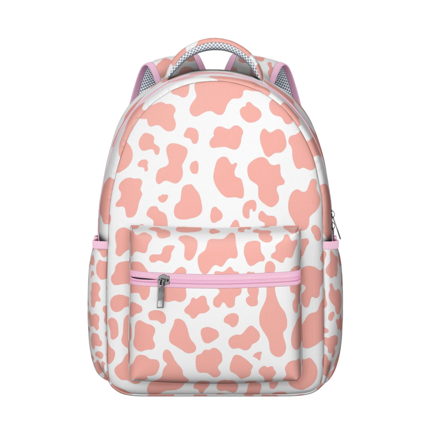 Farmhouse Style School Backpack Vintage Cow Print and Rustic Country ...