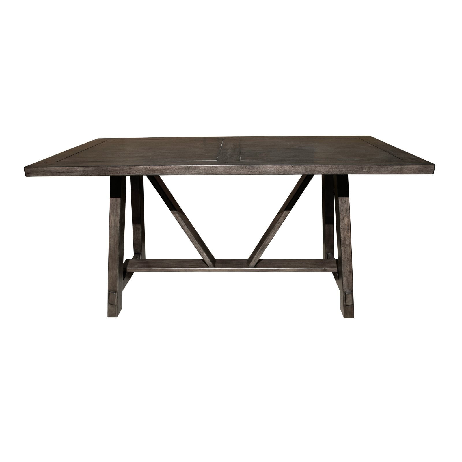 Farmhouse Style Trestle Dining Table - Walmart.com