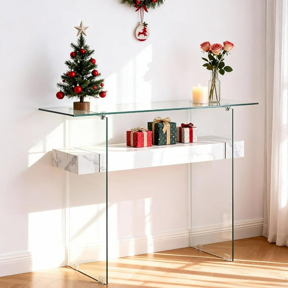 Farmhouse TV Stand for 65/75 Inch TVs, Rustic Wood Entertainment Center ...