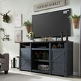 Farmhouse TV Stand for TVs Up to 80 inches 39" Tall Highboy ...