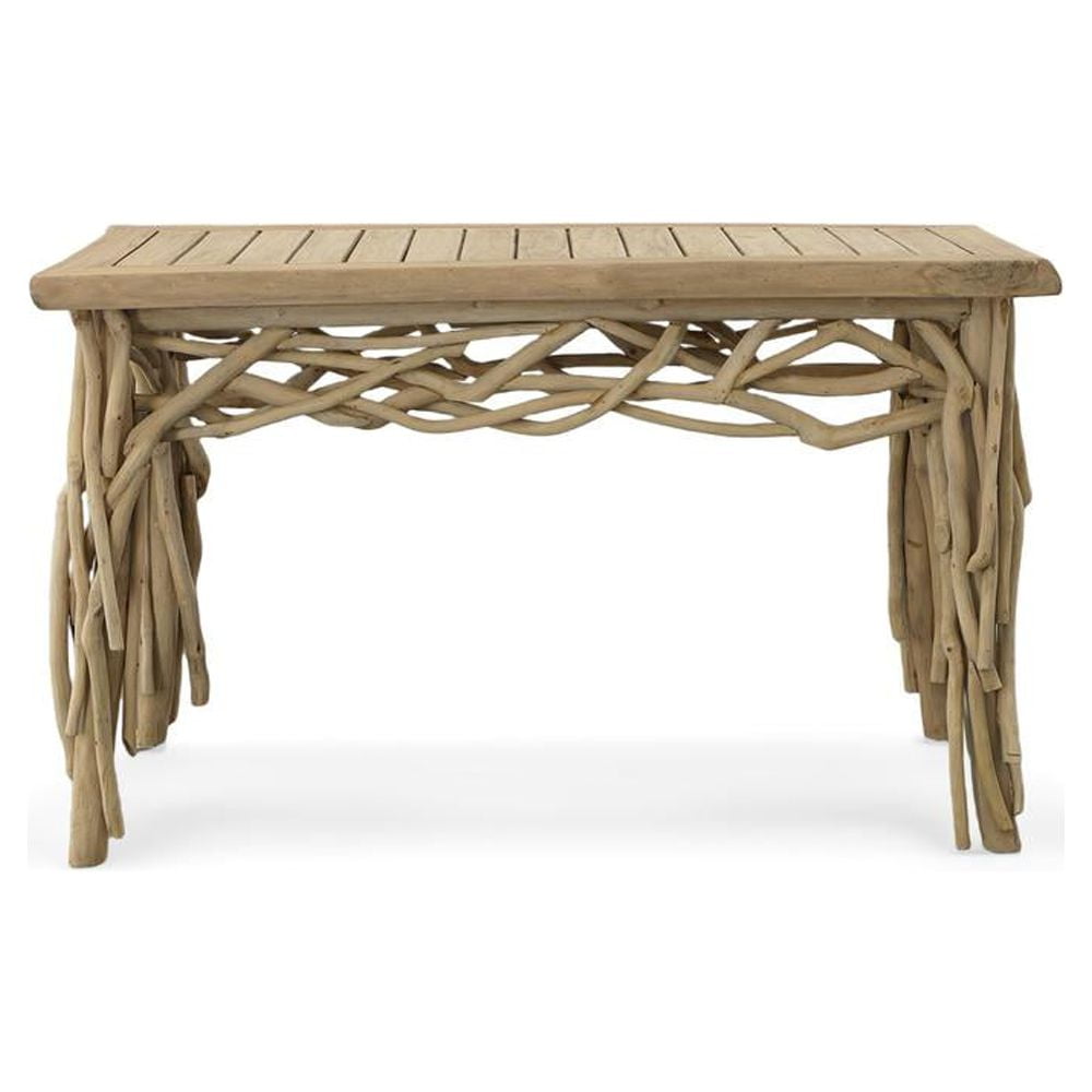 Farmhouse Teak Branch Console Table - Walmart.com