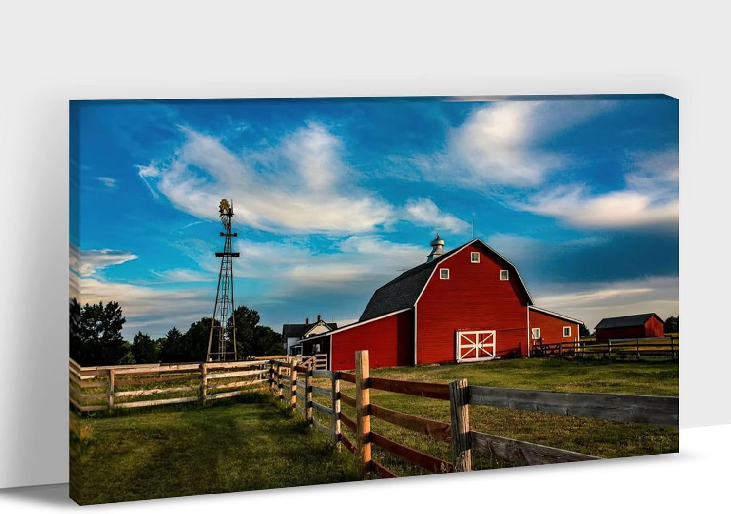Farmhouse Wall Art - Barn Pictures Art, Modern Farmhouse Decor for ...