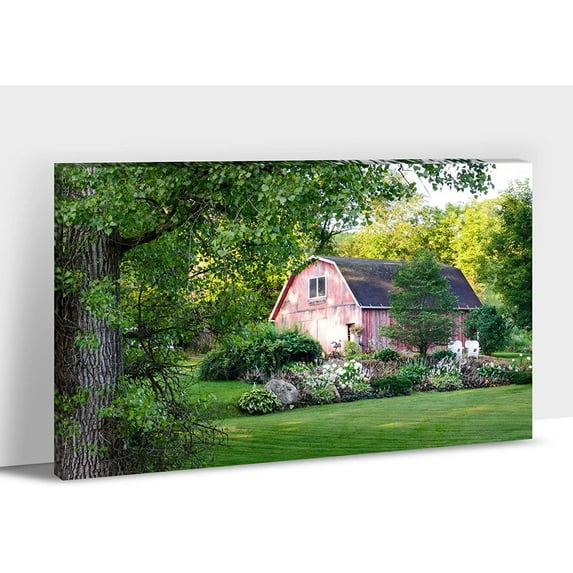 Farmhouse Wall Art - Barn Pictures Wall Art, Modern Farmhouse Wall ...