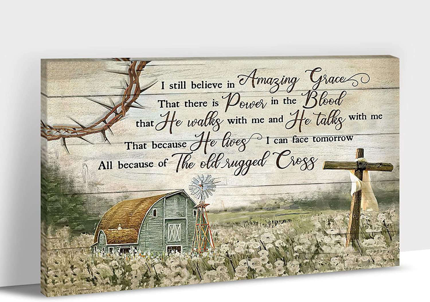 Farmhouse Wall Art - Barn Pictures Wall Art, Modern Farmhouse Wall ...