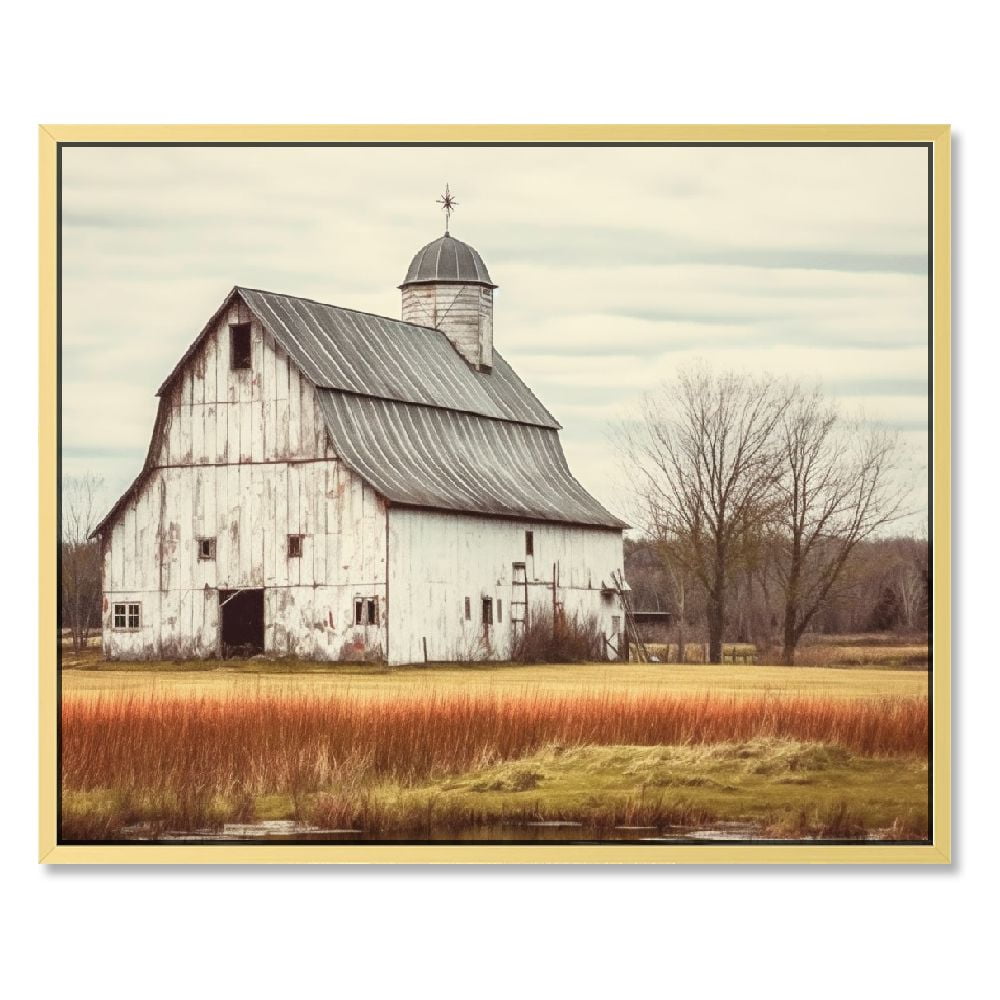 Farmhouse Wall Art Country Art Farm Landscape Barn House Poster Wall ...