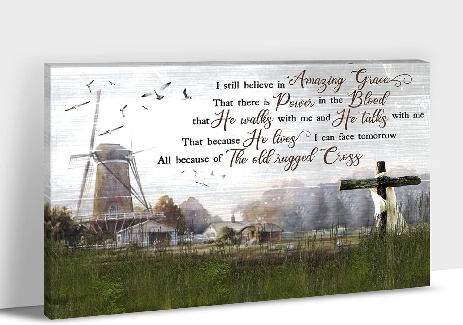 Farmhouse Wall Art - Old Barn Pictures Art, Modern Farmhouse Decor for ...