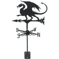 Farmhouse Weather Vane Roof Mount Wind Direction Indicator Halloween ...