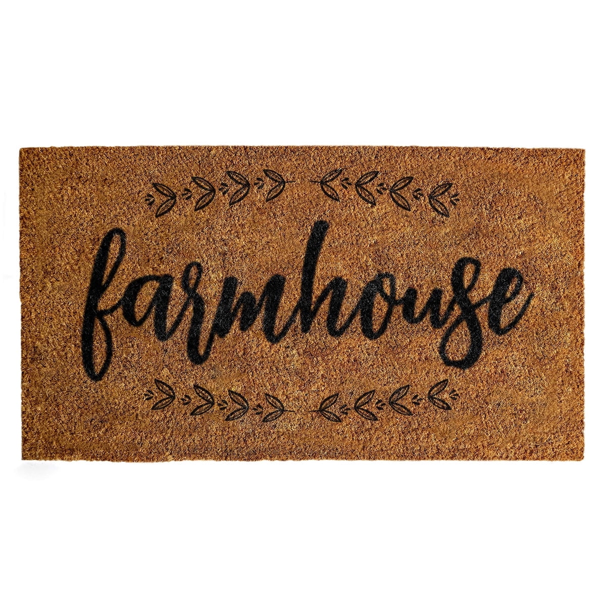 Farmhouse Welcome Mat 30x17 Inches, Farmhouse Coir Mat for The Front ...
