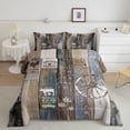 Farmhouse Windmill Bedding Comforter Sets Rustic Cabin Comforter Set ...