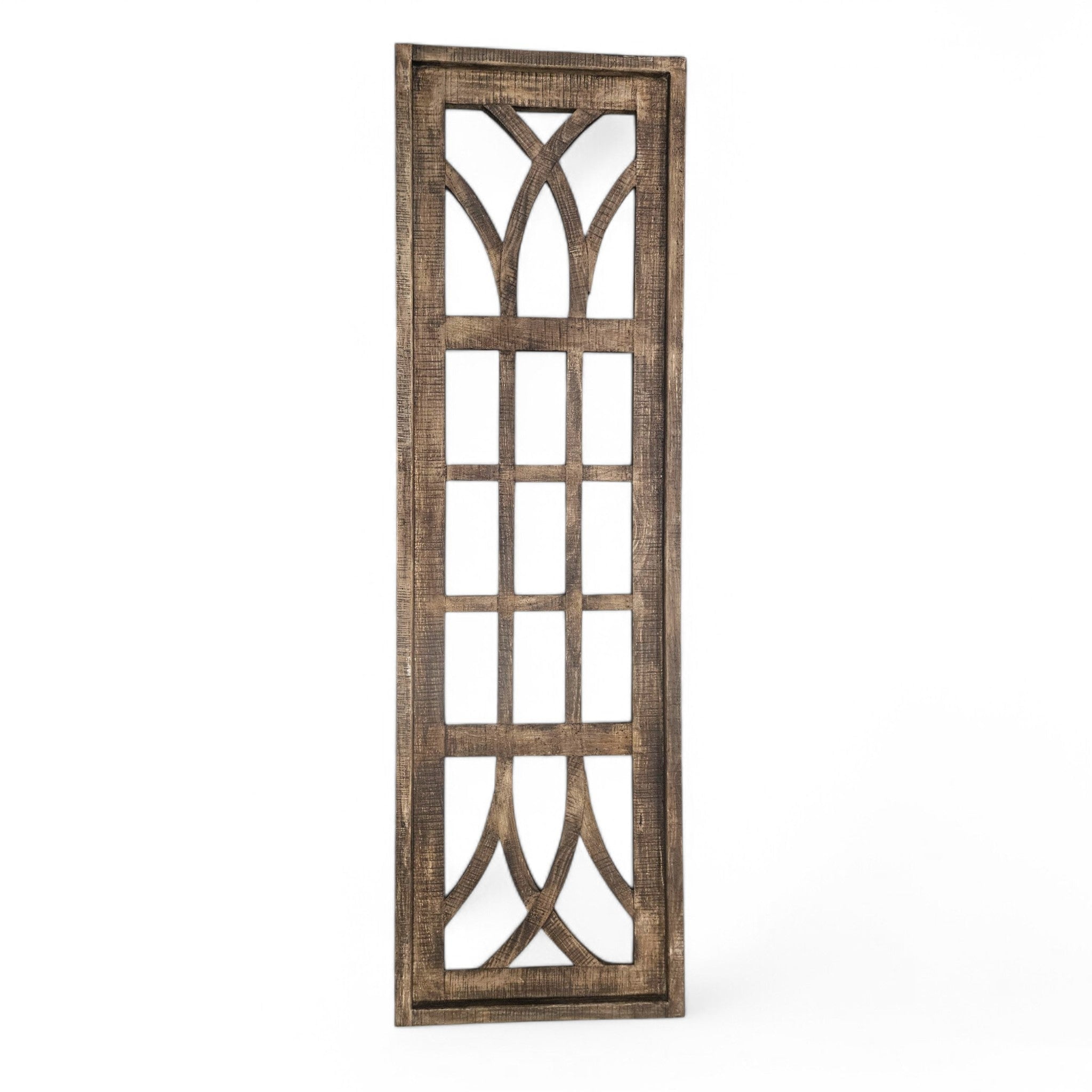Farmhouse Wooden Wall Window Arch-Large Wood Window Frame-The Longview ...