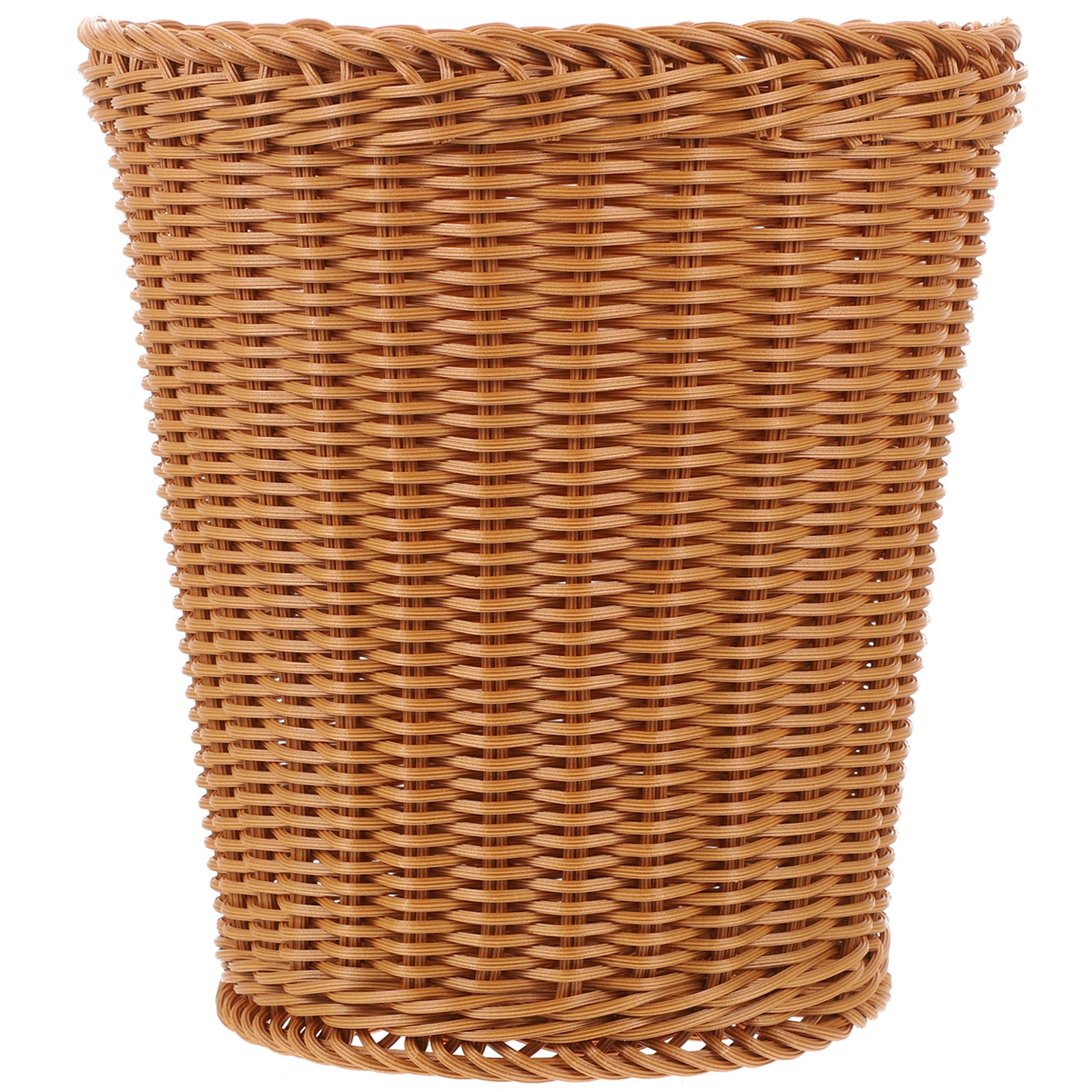 Farmhouse Woven Basket Multi-use Woven Basket Woven Trash Basket Waste ...