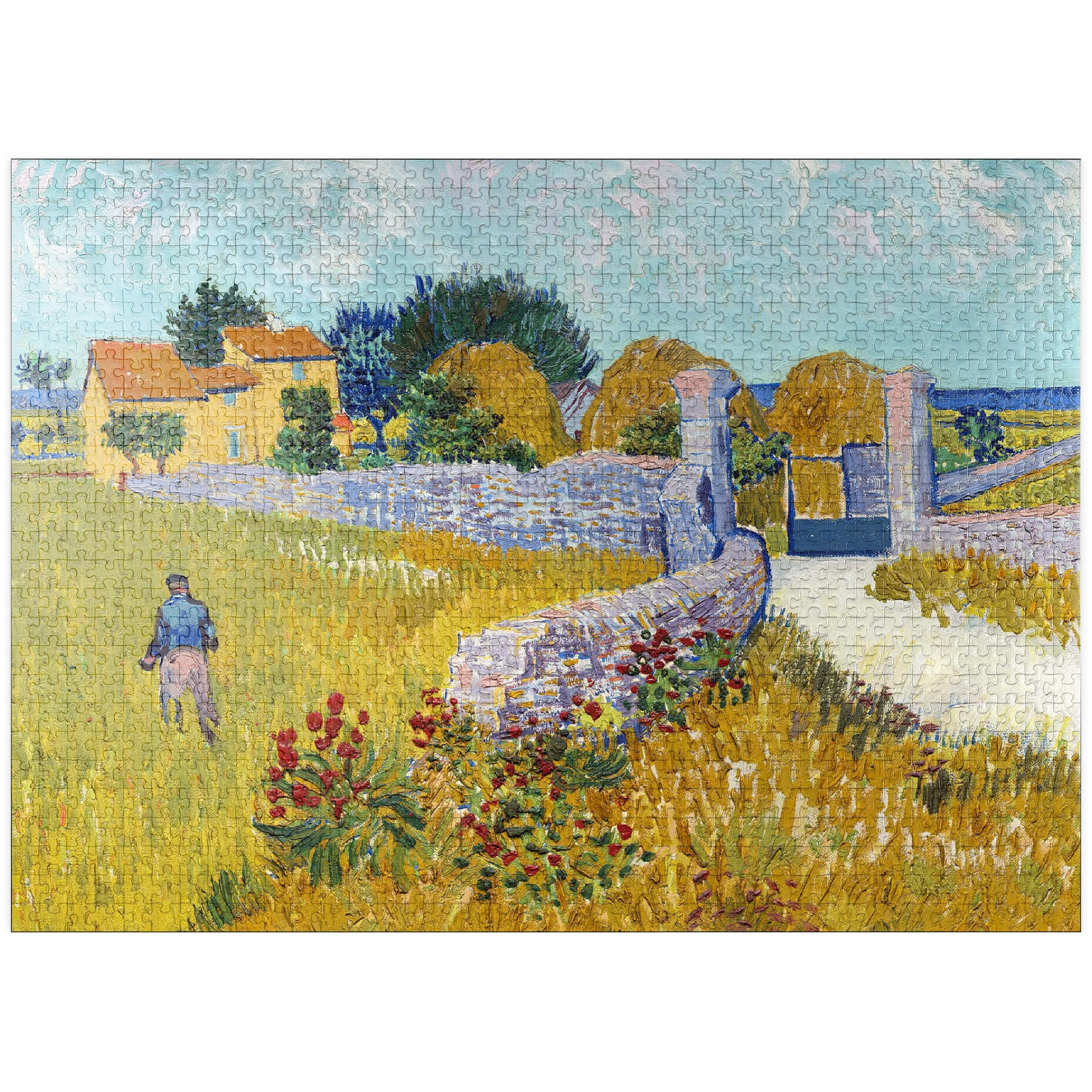 Farmhouse in Provence 1888 EC36 by Vincent Van Gogh - Premium 1000 ...