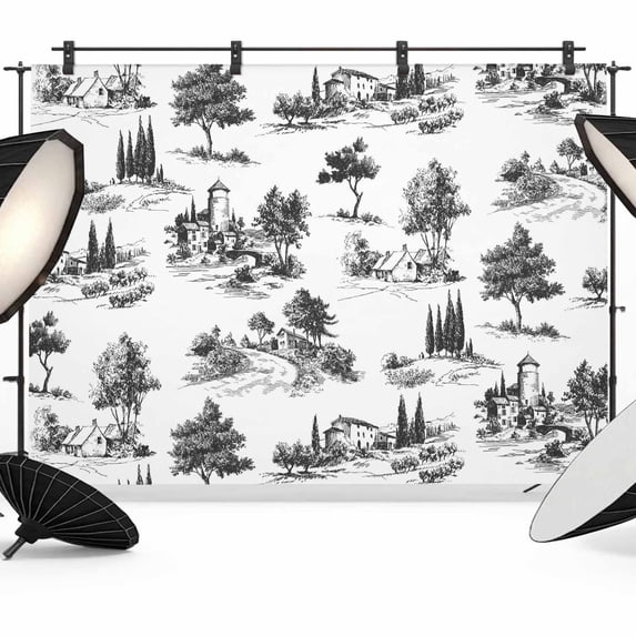 Farmhouses Plants Photography Backdrop 7x5FT, Mystic Castle Rustic ...
