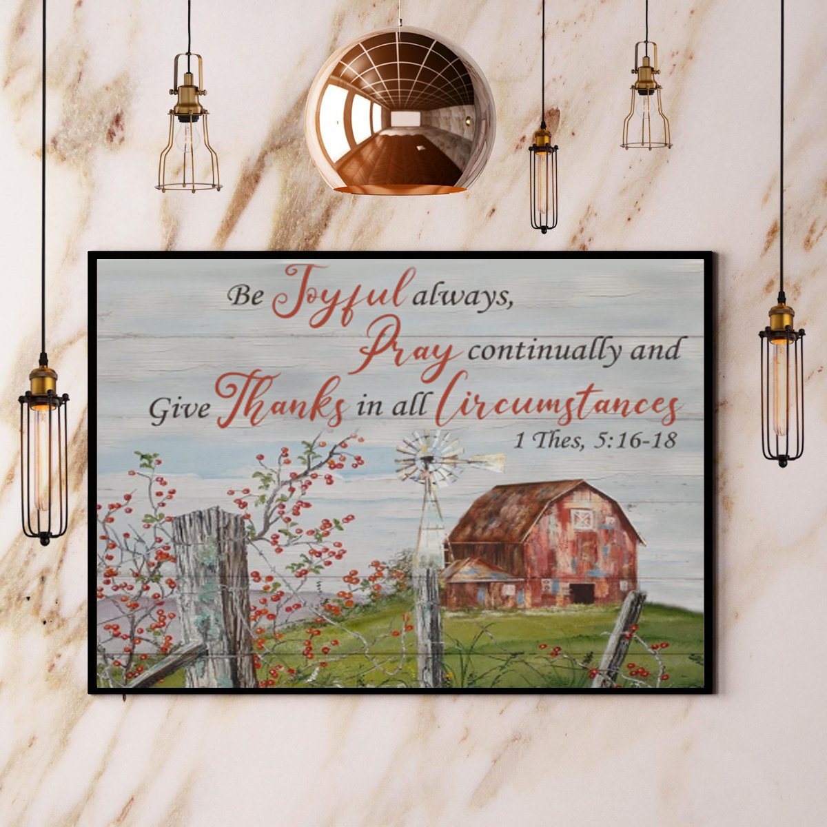 Farming Be Joyful Always Pray Continually And Give Thanks In All ...