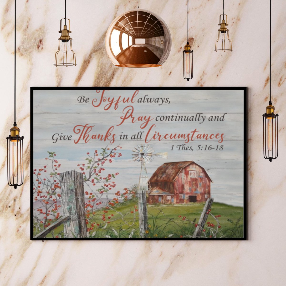 Farming Be Joyful Always Pray Continually And Give Thanks In All ...