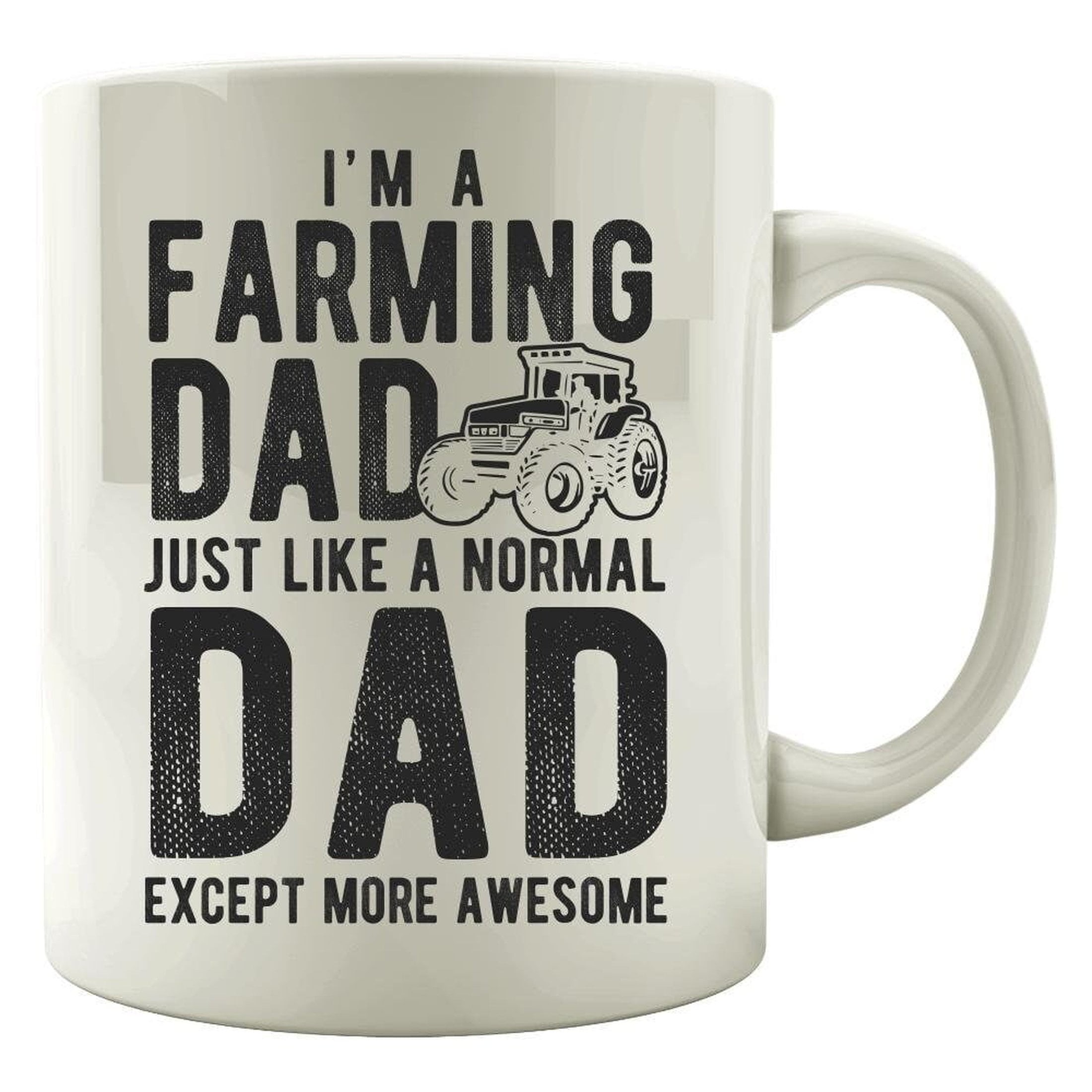 Father's Day Farming Dad Mug - Proud Coffee Cup Gift for Farmers ...