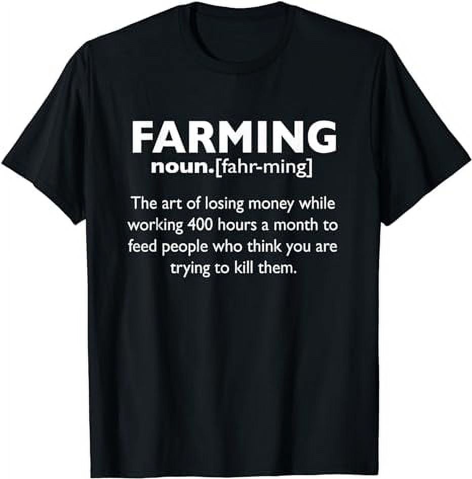 Farming Definition T-Shirt Noun Gift - Funny Farmer Gift - Walmart.com