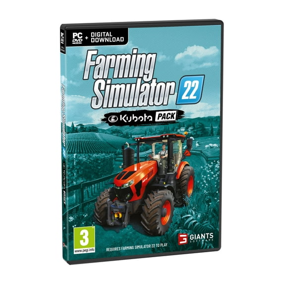 Farming Simulator 22 Kubota Pack (SPA/ENG) (Windows) - Walmart.com