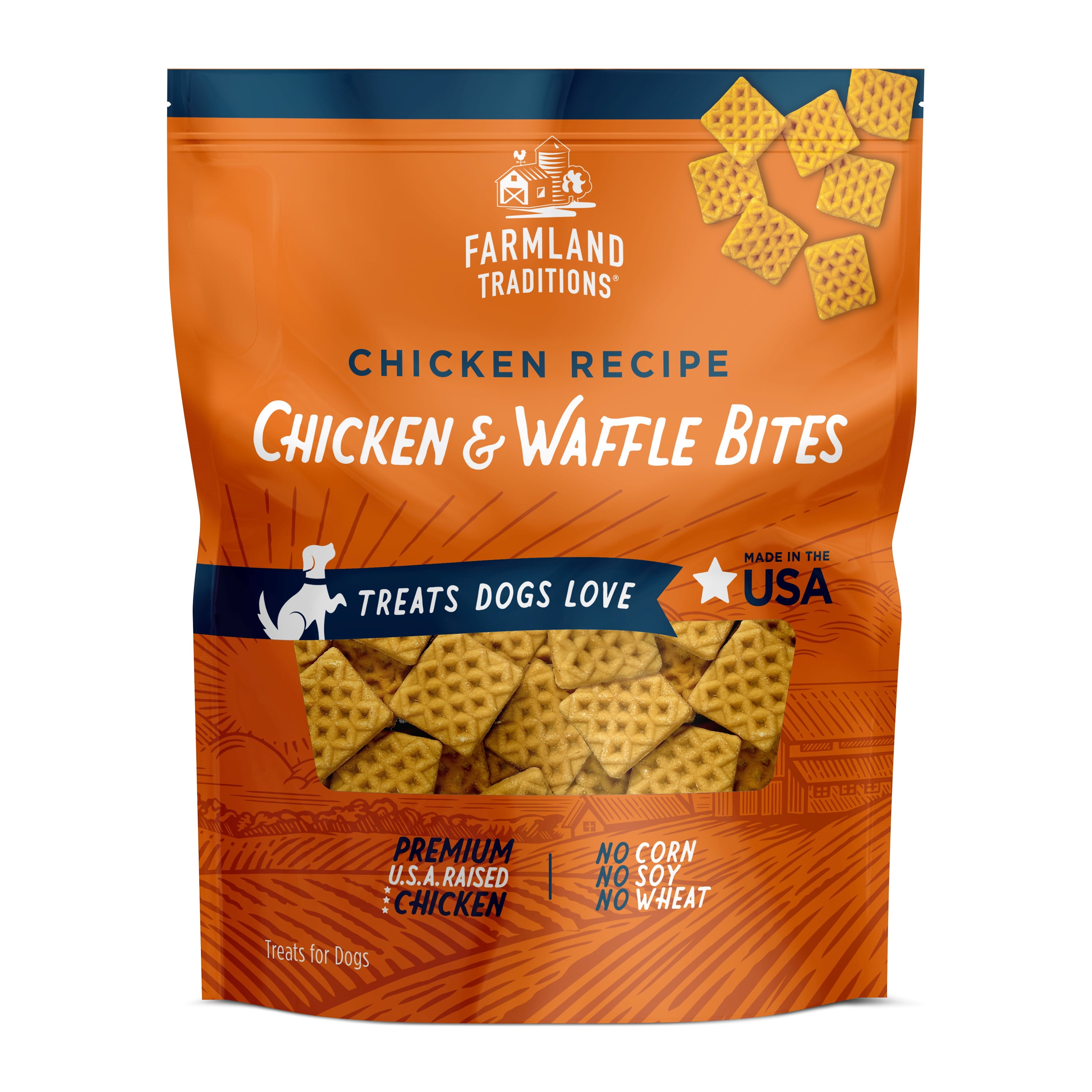 Farmland Traditions USA Made Chicken and Waffle Bites (16 oz ...
