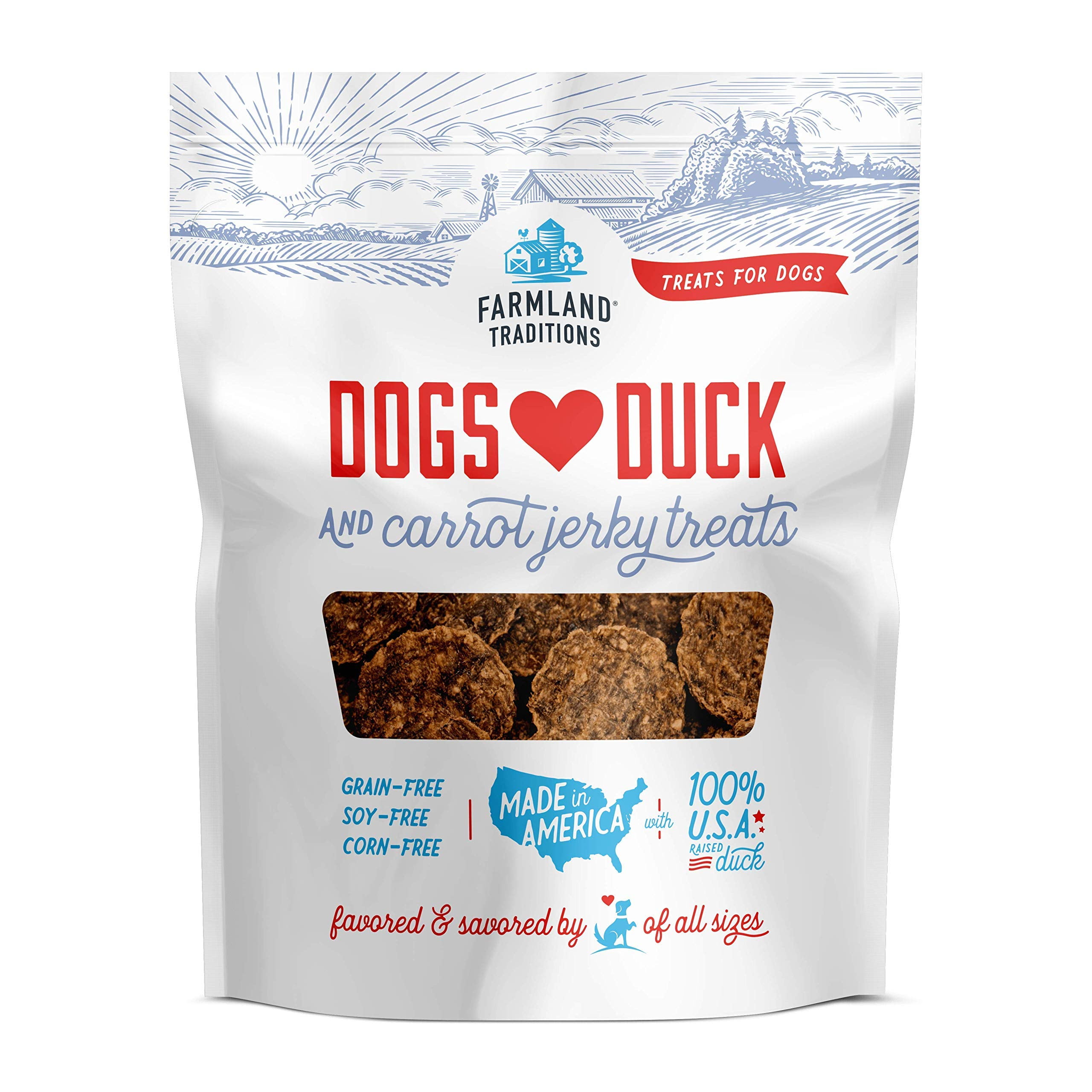 Farmland Traditions Filler Free MMF7 Dogs Love Duck & Carrot Premium ...