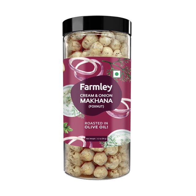 Farmley Makhana Healthy Protein IRF13 Snacks | Gluten Free Roasted ...