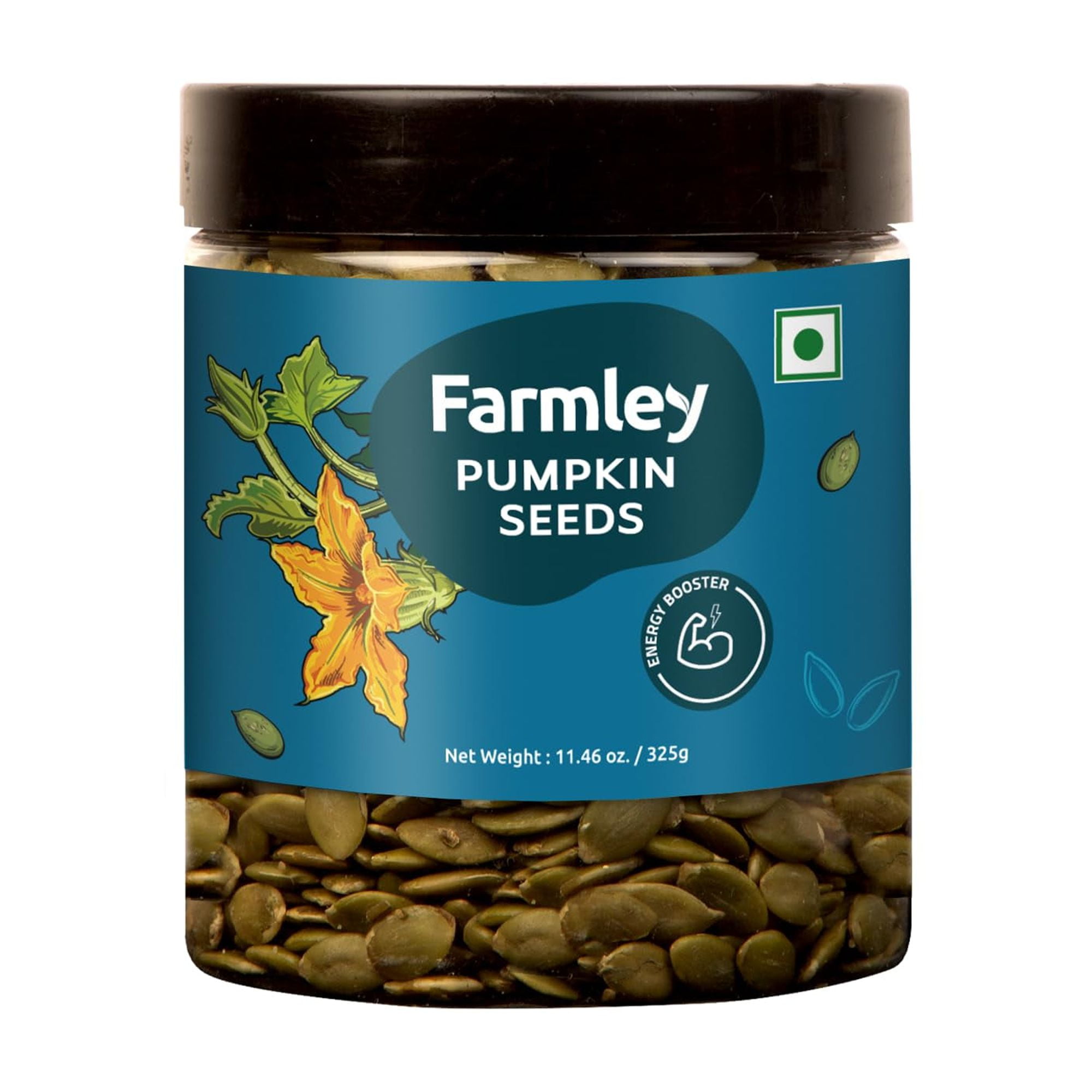 Farmley Premium Unsalted Pumpkin DPF11 Seeds | 0.7 lb (11.45 oz ...