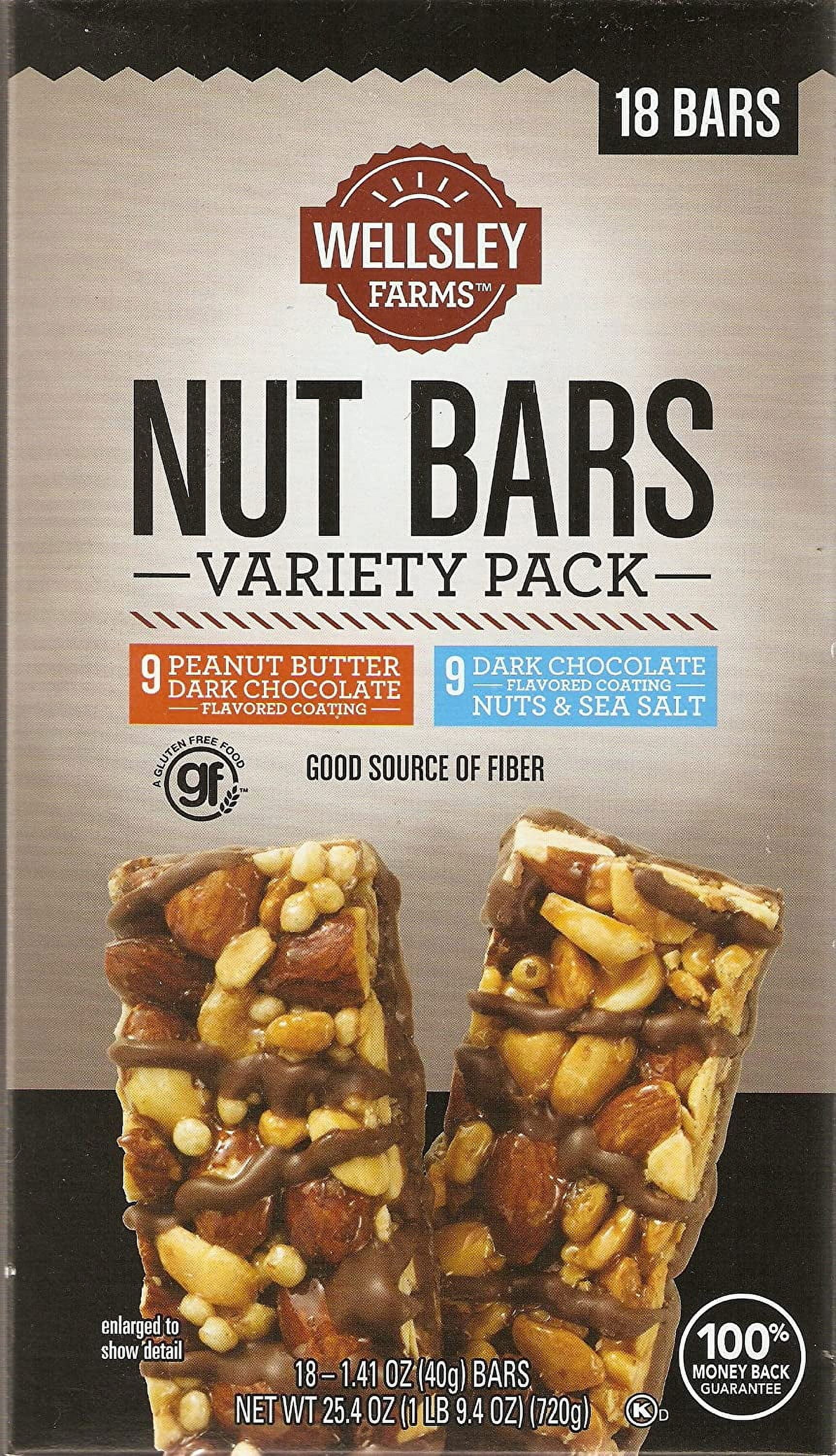 Farms Nut Bars Variety Pack 18 bars, 25.4 oz - Walmart.com
