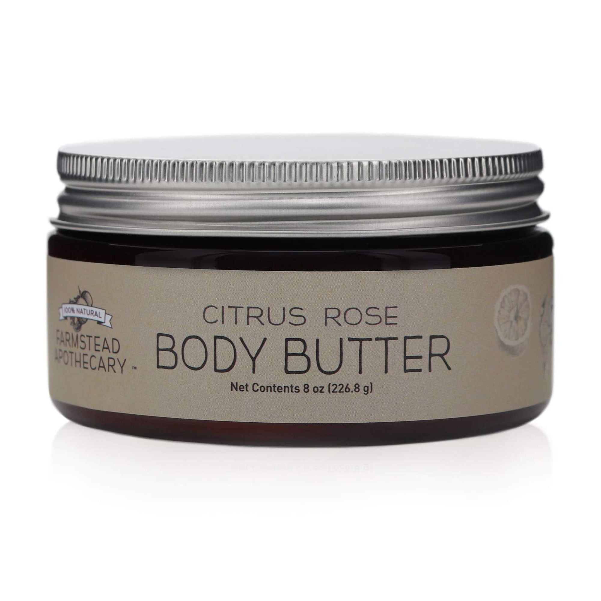 Farmstead Apothecary, Butter Body MMF7 Citrus Rose, 8 Ounce - Walmart.com