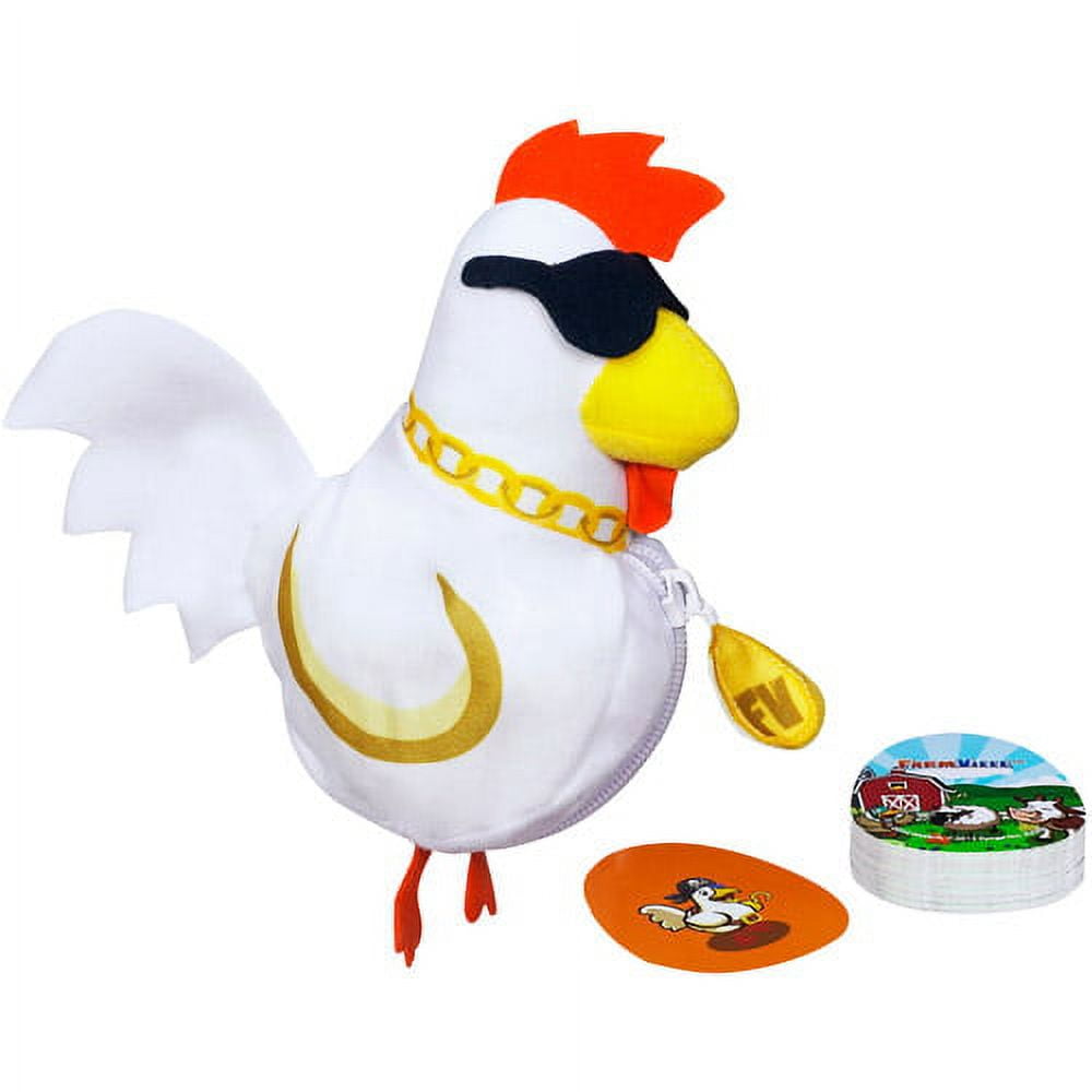 Farmville Animal Go-Fish Card Game Groovy Chicken Pouch - Walmart.com