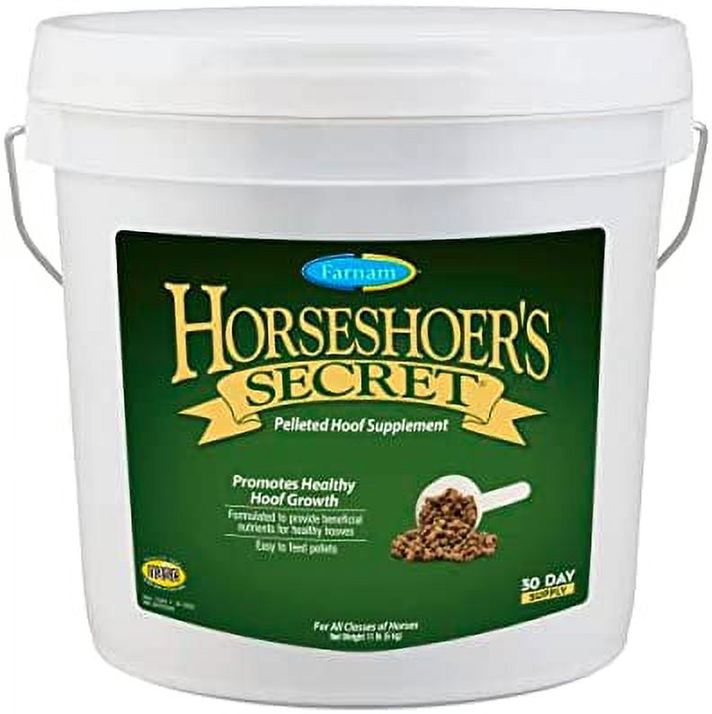 Farnam Horseshoer's Secret Hoof Supplement - Promotes Healthy Hoof ...