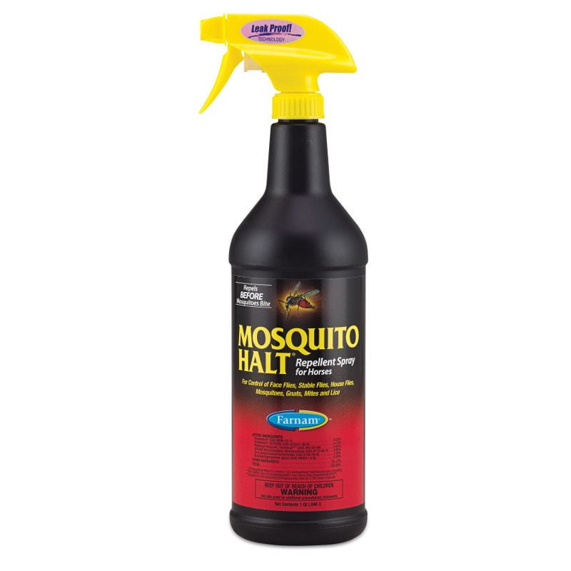Farnam Mosquito Halt Insect and Pest Repellent Spray, 32 oz - Walmart ...