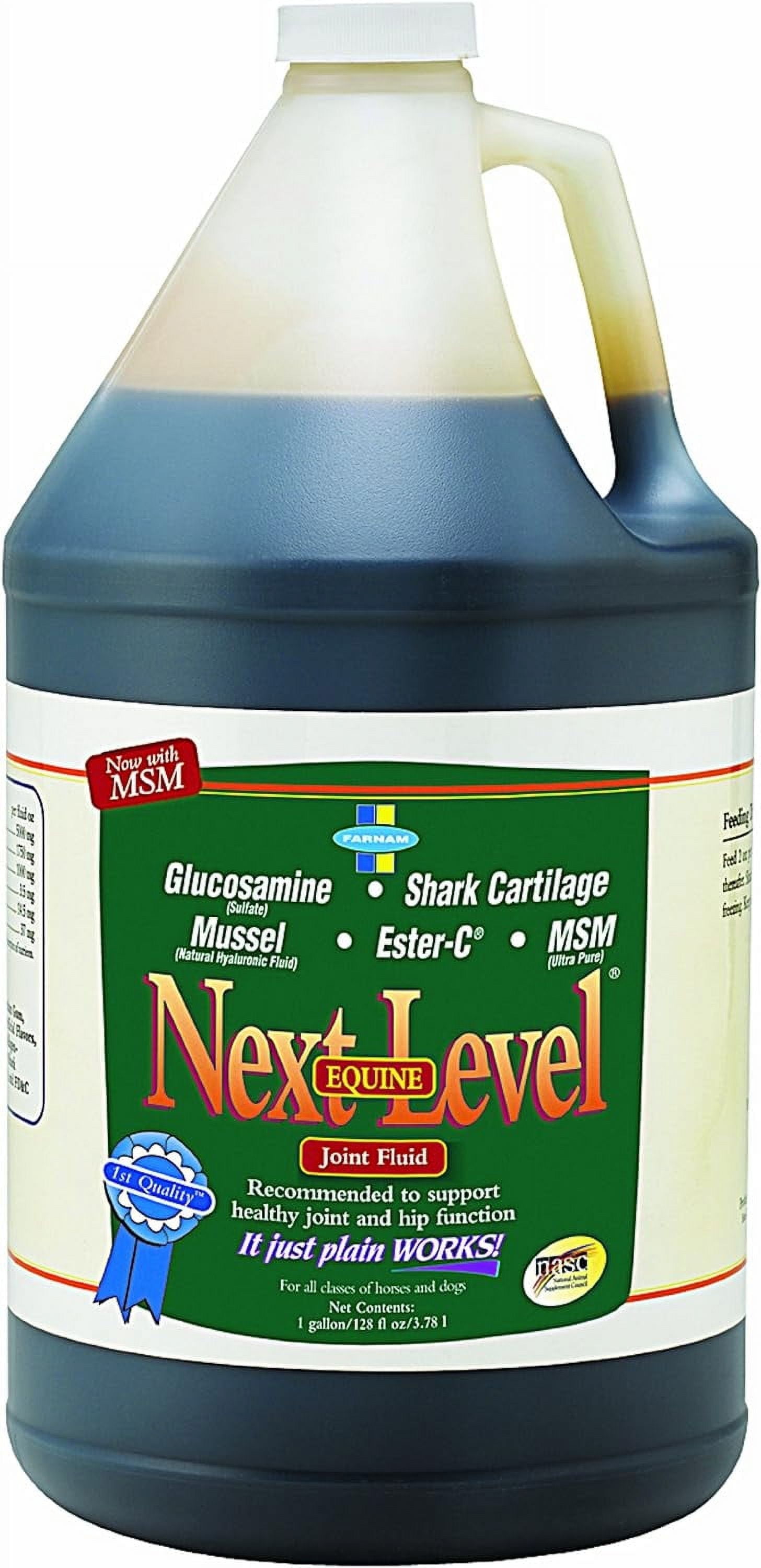 Farnam Next Level Horse Joint Supplement for Horses & Dogs, Helps ...