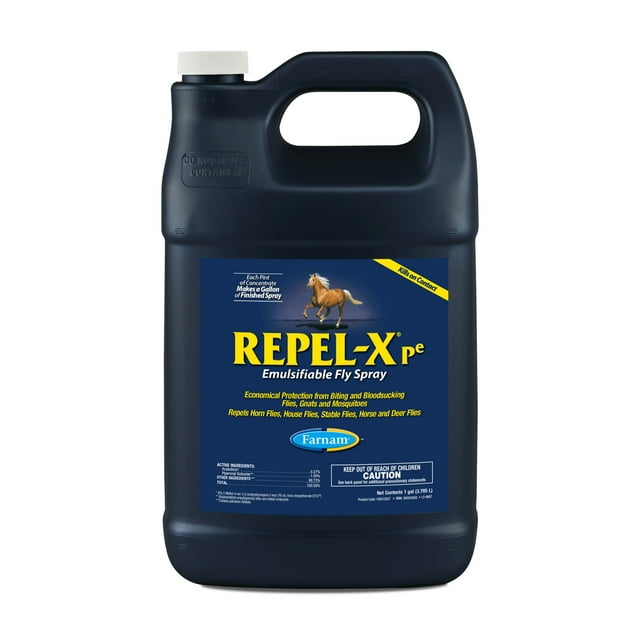 Farnam Repel-X pe Concentrated Fly Spray for Horses, Just Add Water 1 ...