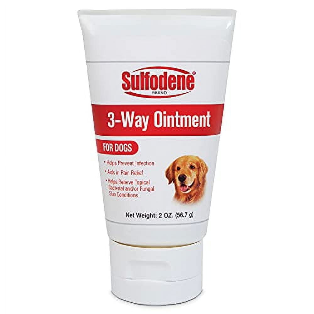 Sulfodene Dog Wound Care 3-Way Ointment, Relieves Pain & Prevents ...