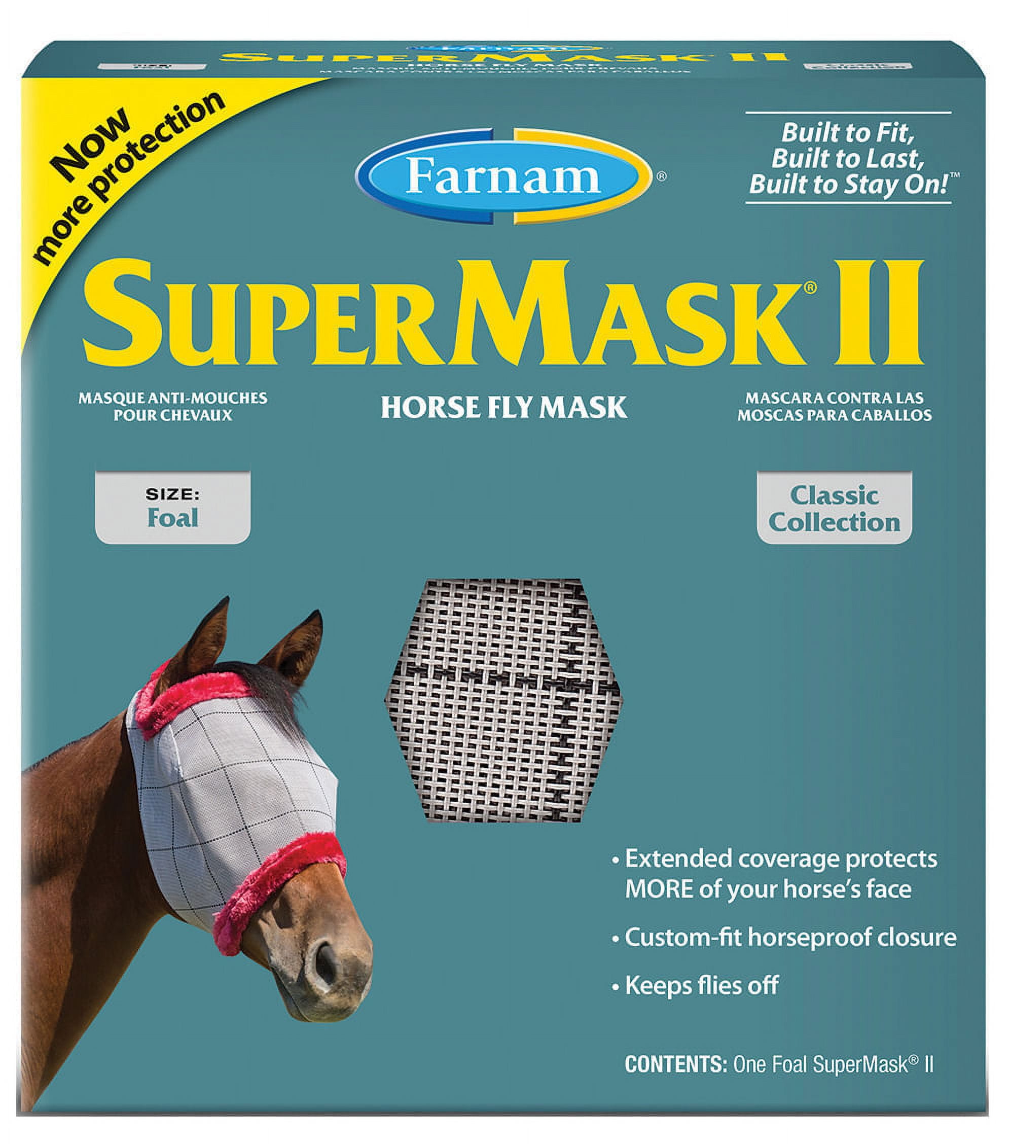 Farnam Supermask II Classic Small Horse/Arab Assorted SMALLHORSE ...