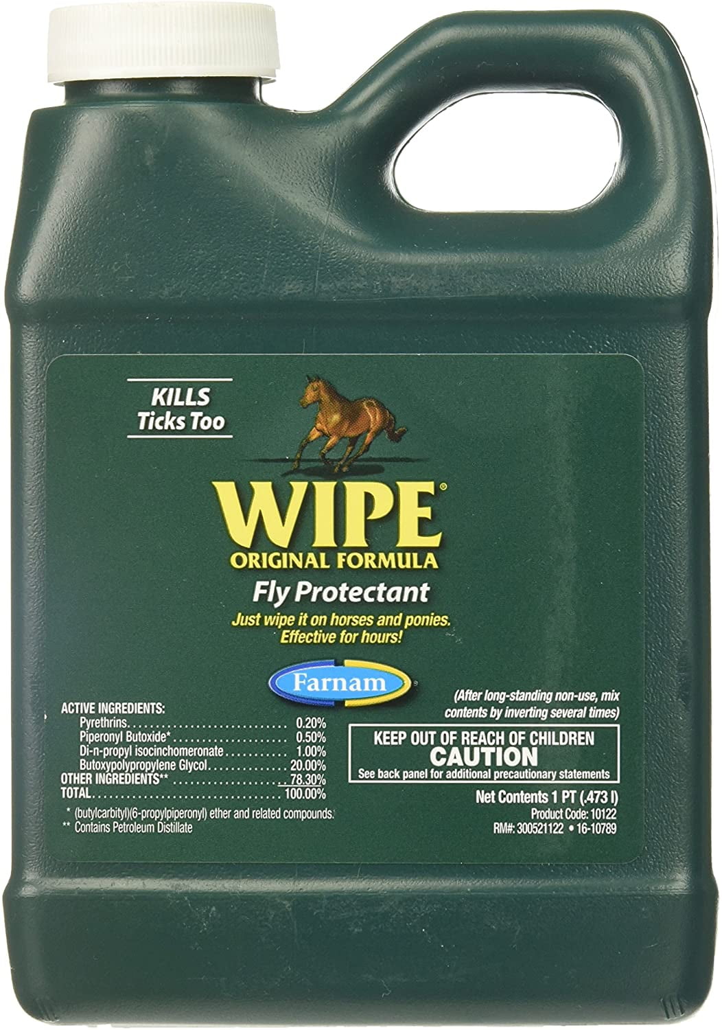 Farnam Wipe Original Formula Fly Protectant, 16 oz - Walmart.com