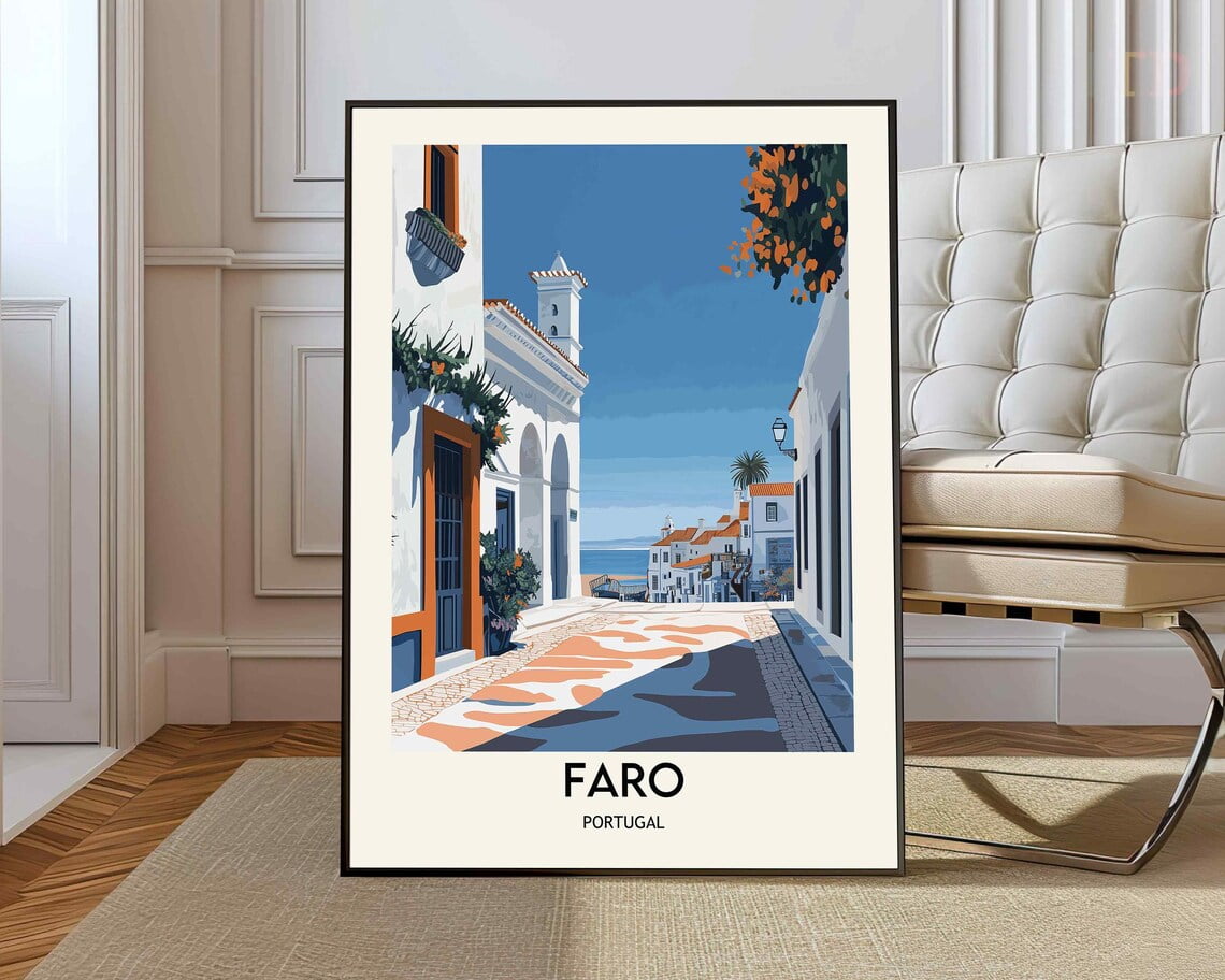Faro Poster, Farofaro Print, Faro Photo, Faro Poster Print, Faro Travel ...