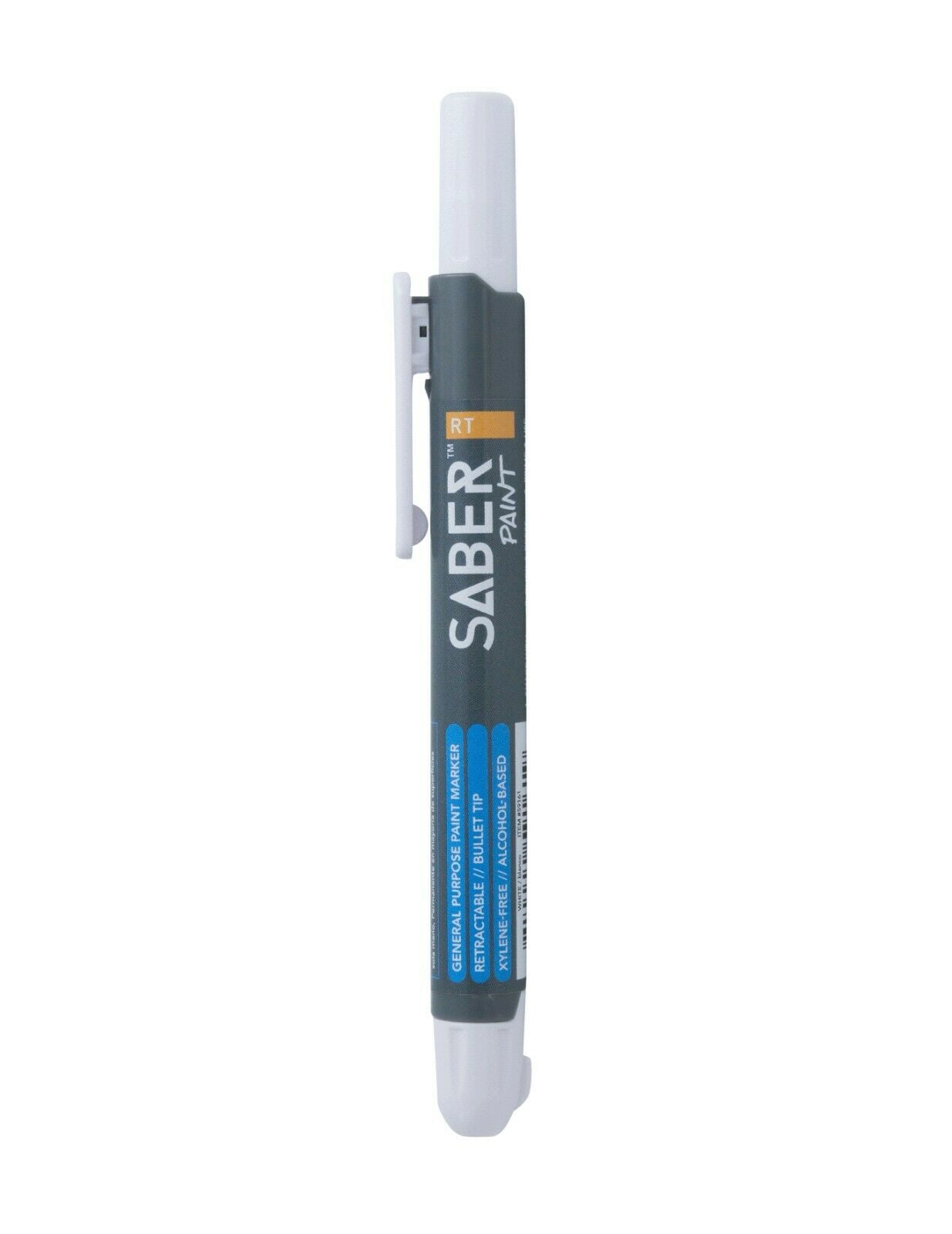 Faro Saber Paint Retractable Marker, White - Walmart.com