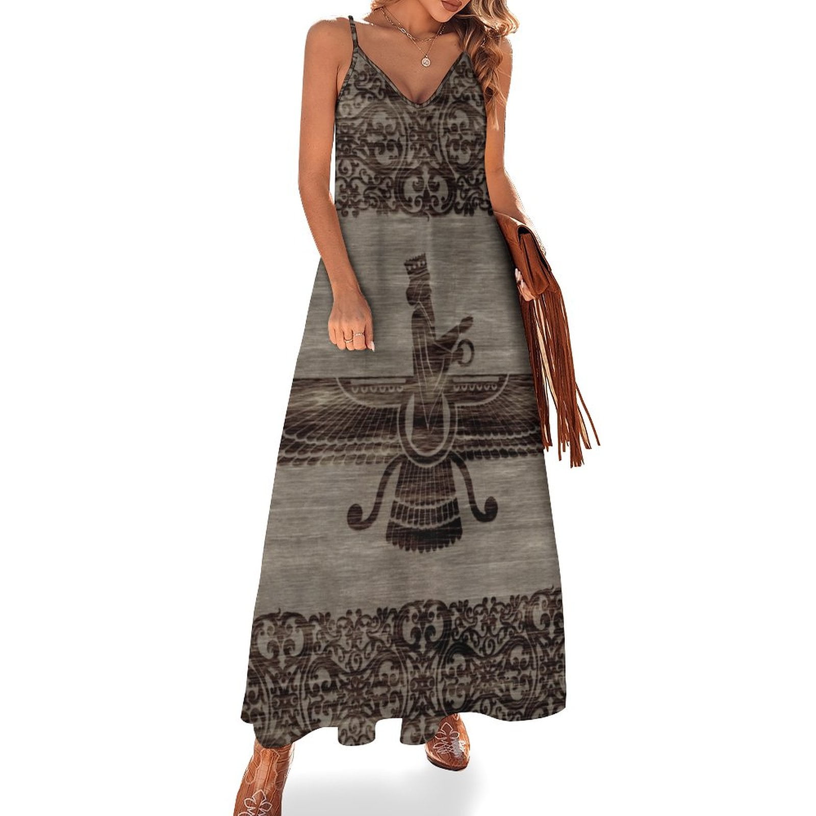 Farohar - faravahar -Fravashi Sleeveless Dress prom dress luxury ...